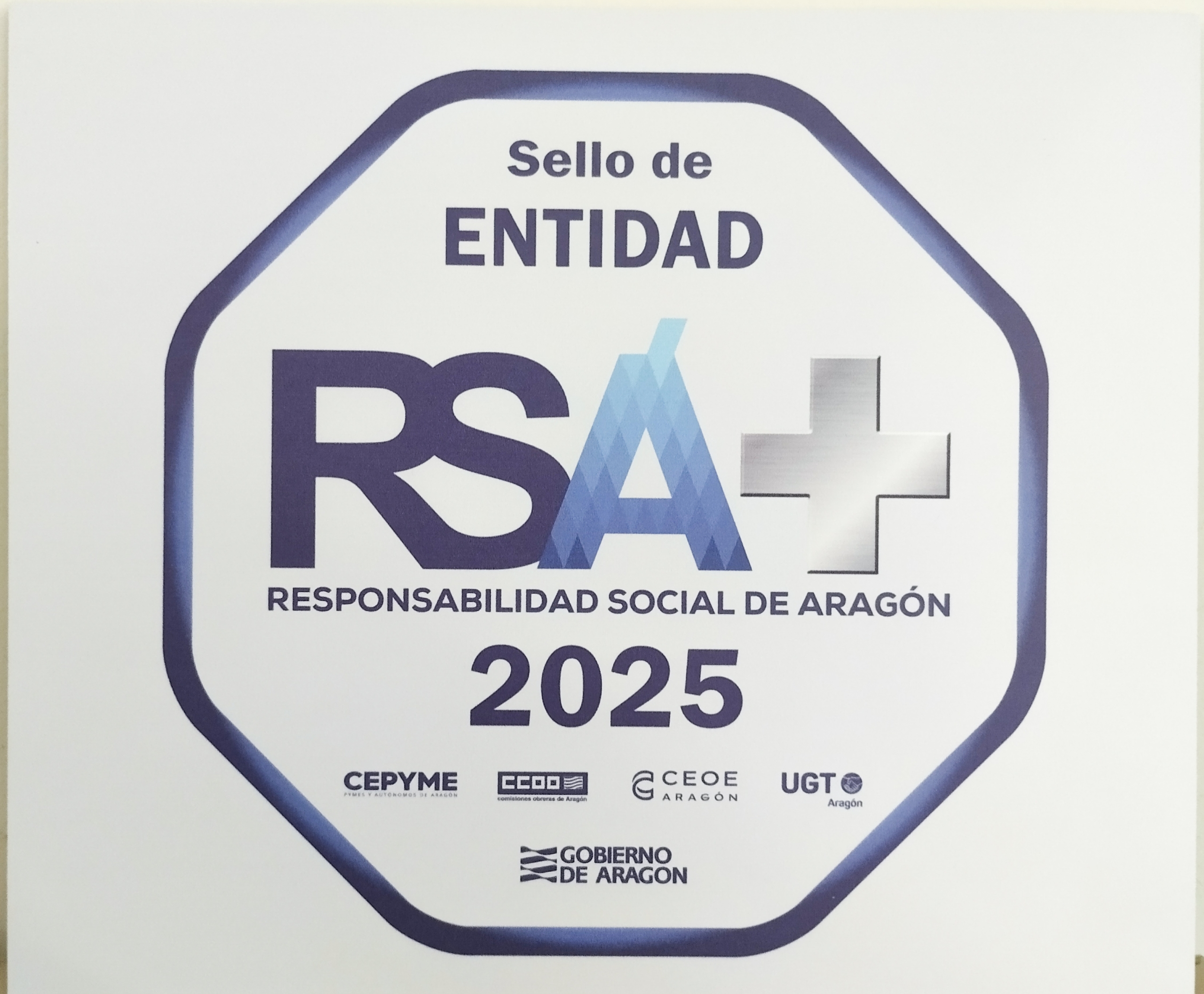 EL 061 ARAGÓN HA RENOVADO EL SELLO RSA+ EN SU EDICIÓN 2025